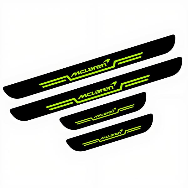 商品名:  4Pcs Car Door Sill Protectors for McLaren 720S Spider 720 S Spider 2019 2020 2021 2022 2023, Specialized Trampling...