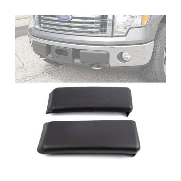 商品名:  CNNELL Front Bumper Guards Pads Inserts Caps Cover Compatible with Ford F150 2009-2014 RH &amp; LH Both Right and ...