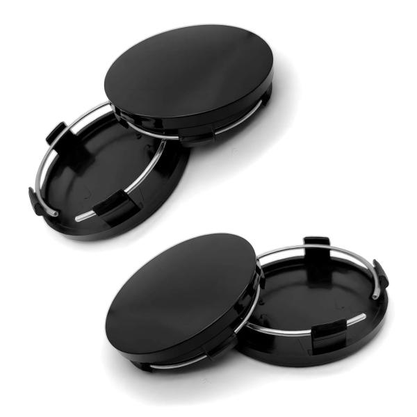 商品名:  DACIRTY Pack-4 Car Wheel Center Hubcap, ABS Plastic Steel Rim Fixed Waterproof Snap-on Car Rim Wheel Curved Protec...