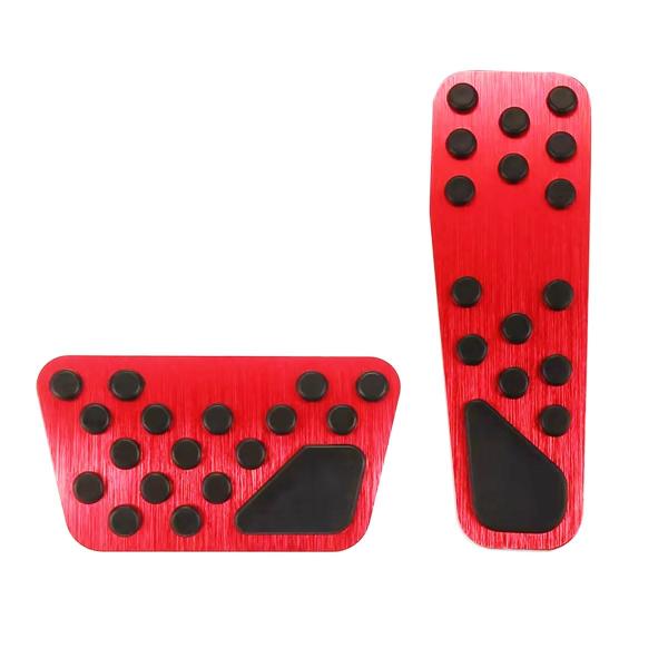 商品名:  SAUWU Aluminum Alloy Pedal Cover For Dodge 2009-2023 Charger Challenger Chrysler 300 300c No Drilling Aluminum Bra...