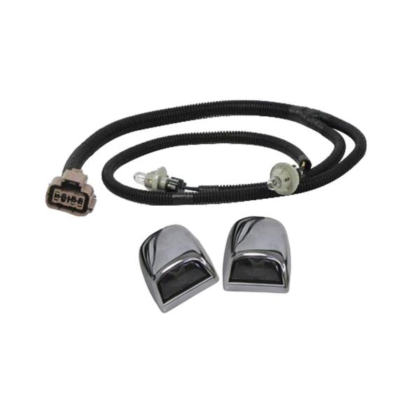 商品名:  ARCOSUCU Rear License Lamp Chrome Lens Harness for Chevy for Avalanche 2500/1500 for Silverado 3500/2500,for GMC f...