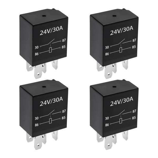 商品名:  ZNDAW 2 PCS 4 Pin Car Starter Relay, 24V 30A Multi-Purpose Automotive Relays, Heavy Duty Standard Relay Replacemen...