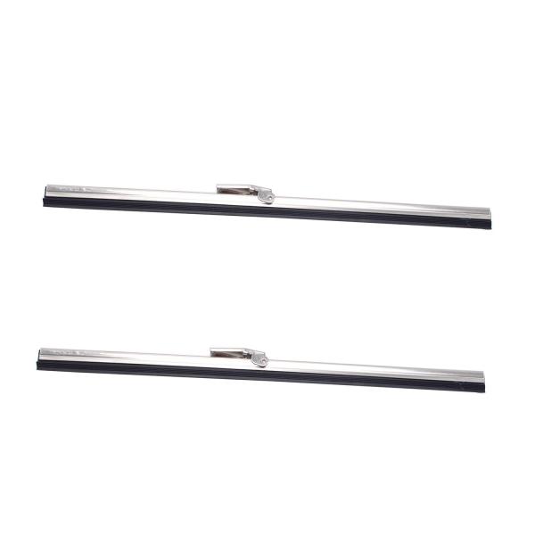 商品名: 2個/セット SHLPDFM 25.4 cm ステンレススチール フロントガラス ワイパーブレード 交換用 ホットロッド ストリート ロッド ジープ ボート マリン 2 pcs/set SHLPDFM 10" Stainless ...