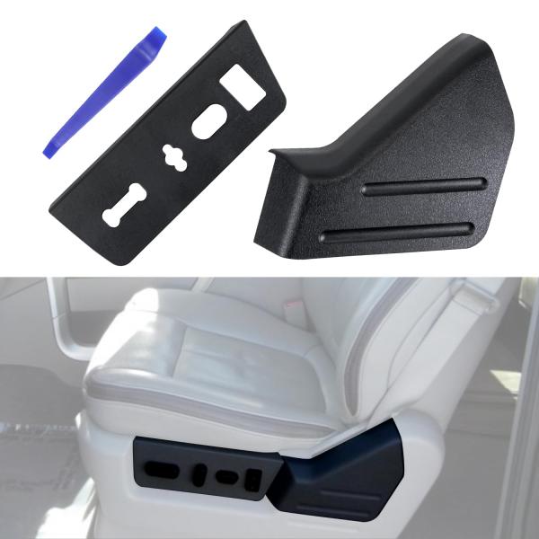 商品名: COOL STAR 9L3Z-14A706-NA フロント左運転席トリムカバーパネルとシートスイッチハウジングパネルベゼル フォードF-150 2009-2014に対応 9L3Z1661693CA 9L3Z14A706NA 9L3...