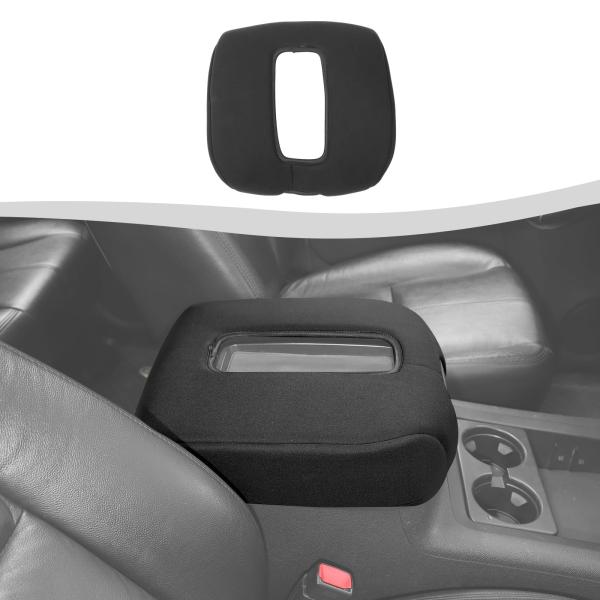 商品名: SQQP センターコンソールカバー 2007-2013 シボレー シルバラード/アバランチ サバーバン タホ GMC ユーコン用 アームレストシートボックスカバー アームレストパッド SQQP Center Console Cov...
