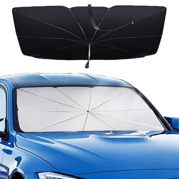 商品名:  Car Windshield Sun Shade Umbrella for Land Rover Freelander 5-Door/Freelander 3-Door L359 L314 Type LF LN, Adjusta...
