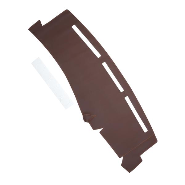 商品名:  FUELHOOD Dashboard Cover Dash Cover Mat Carpet for Chevrolet Silverado 1500 2000-2006 Brown Faux Leather 1 Pc Anti...
