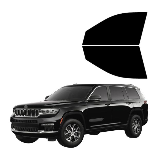 商品名:  Precut Tint Kit Nano Carbon Film for Jeep Grand Cherokee L 4 DR SUV 2021-2025 Driver and Passenger Windows Compute...