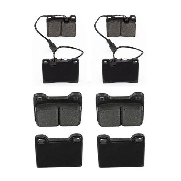 商品名:  HZGEBTECH 2x Front Rear Semi-Met Disc Brake Pad Replacement fits Maserati Biturbo 2.5L 1984 1985 1986 1987, fits S...