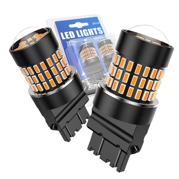 商品名: 3157 LED アンバー イエロー ウインカー バルブ GMC シエラ 1500(1999 2000 2001 2002 2003 2004 2005 2006 2007 2008 2009 2010 2012 2013)、30...