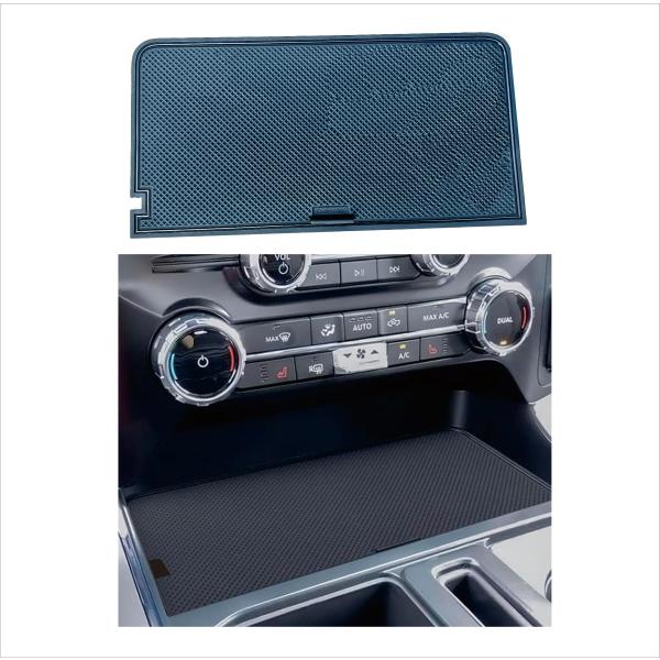 商品名: センターコンソールオーガナイザーコンパートメントカバー Ford F150 2021-2024 2025/Lightning XLT 2022-2024 アクセサリー インテリア 隠しパネル シークレットポケット蓋(シフター前のオ...