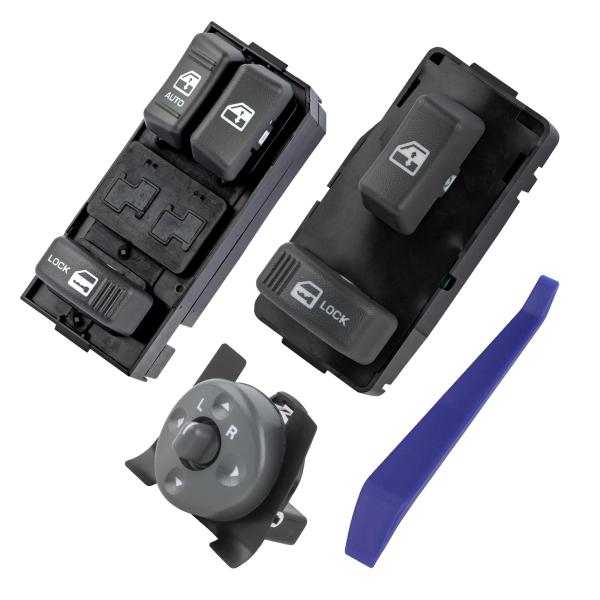 商品名:  Obaee Driver &amp; Passenger Side Power Window Switch &amp; Mirror Control Compatible with 1994-2001 Chevy GMC C15...