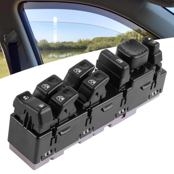 商品名: フロントドライバー左側パワーウィンドウスイッチ ブラック 2003-2006 Escalade 15883320対応 Power Window Switch Driver Side Master Compatible for 20...