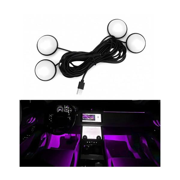 商品名:  MUQIDA Car Interior LED Lights, Automotive Under Dash 4 in 1 Ambient Neon Accent Light Kit, LED Night Decoration L...