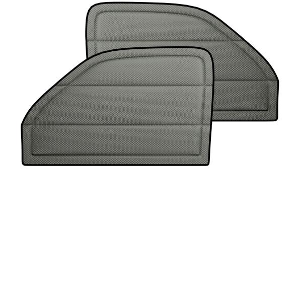 商品名: VANNCAMP フロントドアウィンドウカバー (ペア) シボレーエクスプレス/Gmc Savana用 磁気断熱遮光ウィンドウサンシェード、折りたたみ式デザイン、3シーズン VANNCAMP Front Door Window C...