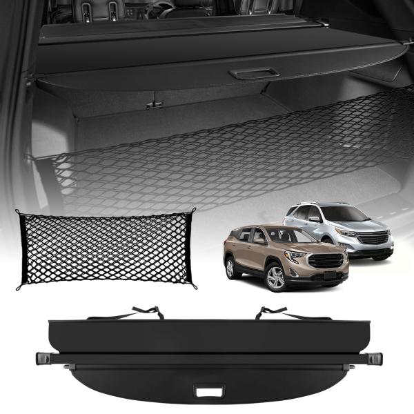 商品名:  Cargo Cover for Chevy Equinox 2025 - Retractable Cargo Cover Fit for GMC Terrain 2025-2018 Trunk Cover for Chevrol...