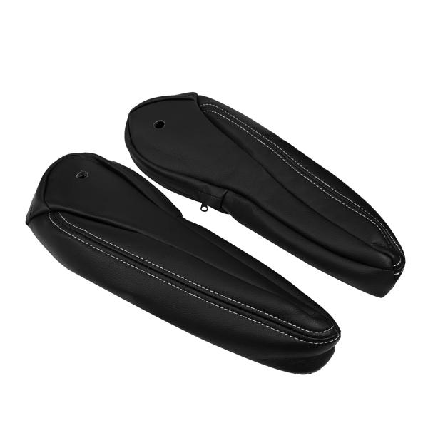 商品名: UINIEBOOM シートアームレストレザーカバー、ドライバー&amp;助手席交換用ブラックシートアームレストカバー クライスラータウン&amp;カントリー2011-2016に対応 UINIEBOOM Seat Armrest L...