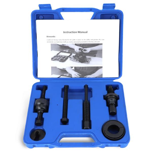 商品名:  Lqito Power Steering Pump Pulley Removal Tool Power Steering Pulley Puller Installer Tool Set Compatible with Ford...