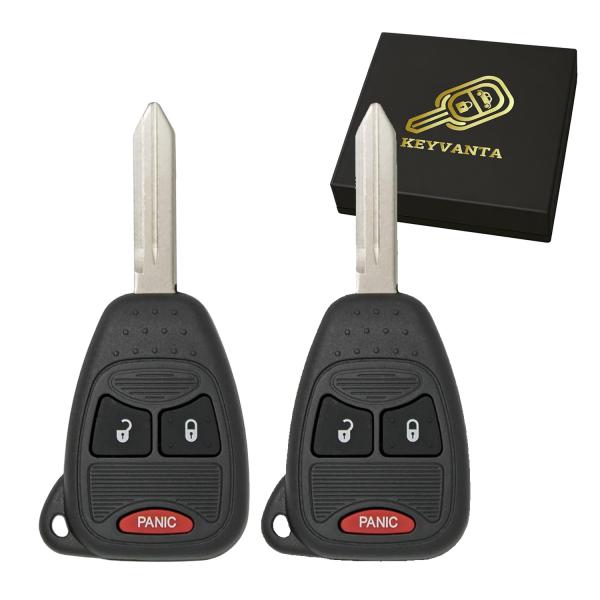 商品名:  2pcs OHT692427AA 315MHz Replacement Keyless Entry Remote Car Key Fob for Dodge Avenger 2008-2013 for Jeep Liberty ...