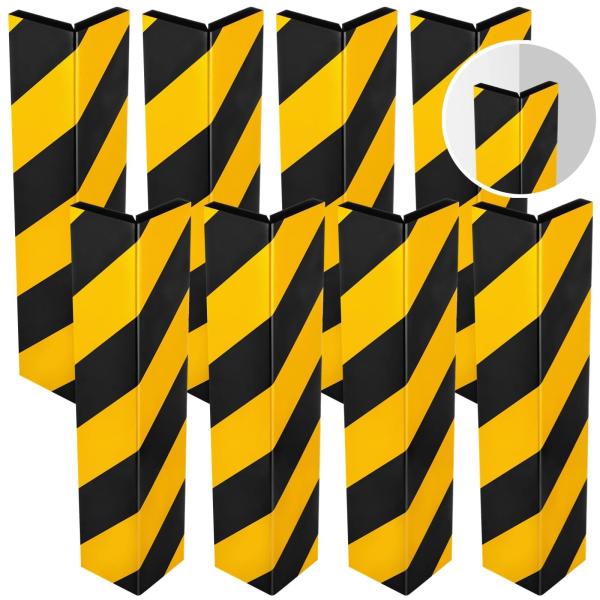 商品名:  8-Pack Garage Corner Foam Protectors, Self-Adhesive Reflective Wall Edge Bumpers, Heavy-Duty Car Door Guards for P...