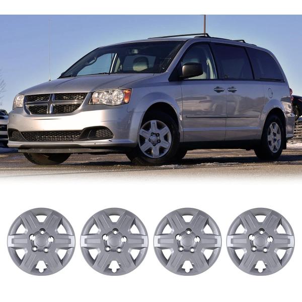 商品名:  Winjet Wheel Covers Replacements 16'' Hubcaps for Dodge Grand Caravan 2008-2016 &amp; 2008-2010 Chrysler Town&amp;...