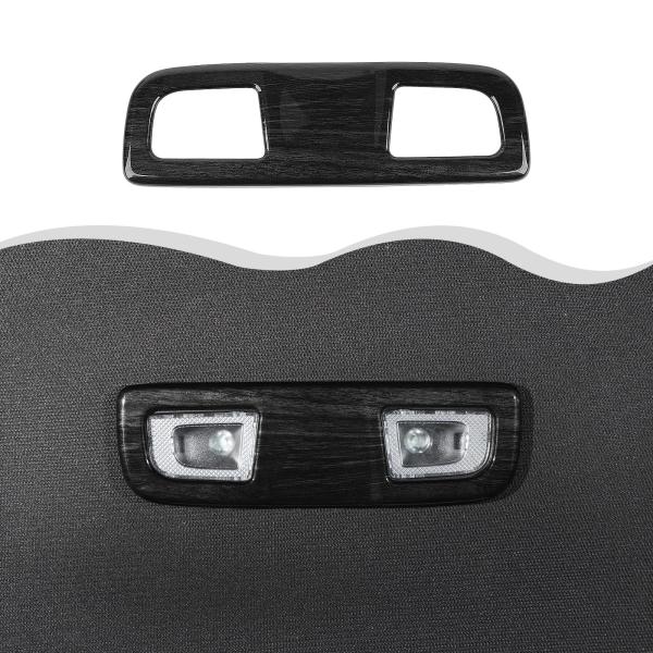 商品名: HTHE フロントルーフ リーディング ライト パネル カバー 2019-2025 シボレー シルバラード &amp; GMC シエラ エクステリア アクセサリー ブラック HTHE Front Roof Reading Ligh...