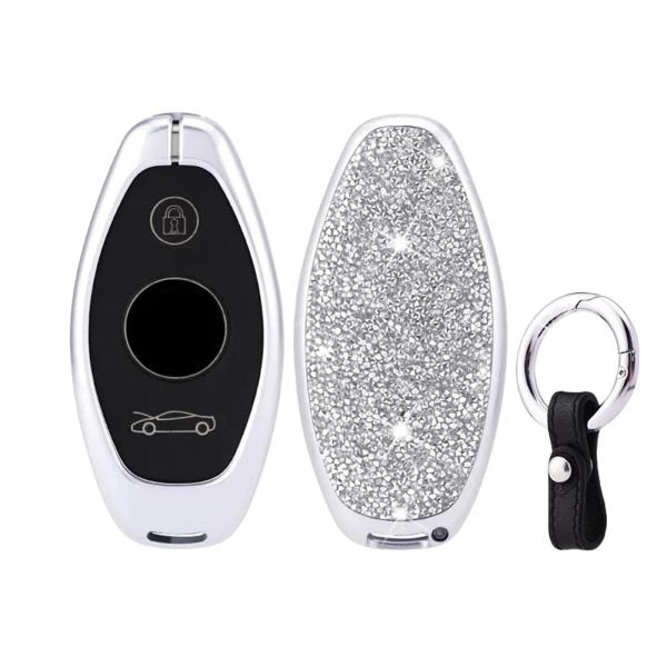 商品名:  Aluminium Alloy Car Key Case Cover Compatible for McLaren 720S 540C 625C P1540 570GT 675LT 600LT Key Purse Keychai...