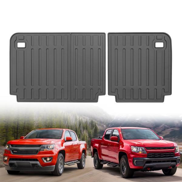 商品名:  Custom for 2015-2022 Chevy Colorado/GMC Canyon Crew Cab Rear Seat Backrest Mats All Weather TPE Protection Mat Acc...