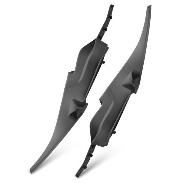 商品名: Hulyxayfave 1ペア フロントガラス ワイパー モーター カバー トリム フィット ホンダ シビック 2016-2021、カウル トップ カバー トリムパネル 74220-TEA-T00 74270-TEA-T00 交換...