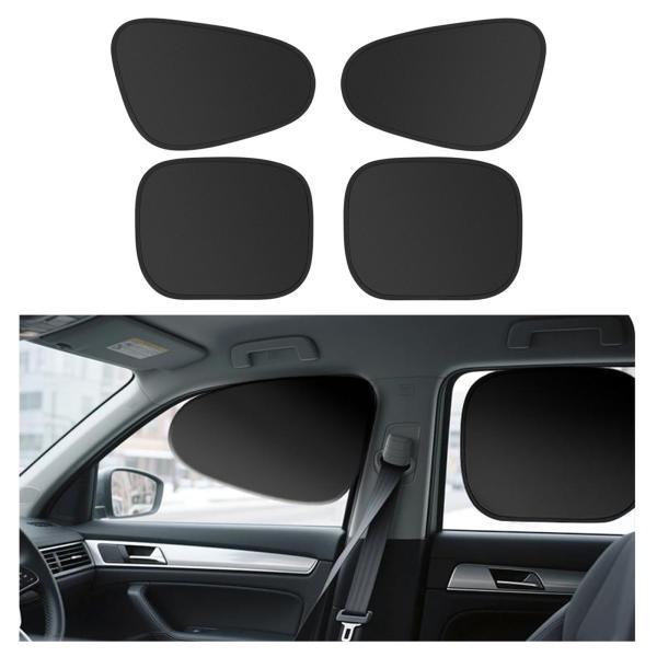 商品名:  7F Car Shades for Side Window, 4 PCS Static Film Adsorption Driver Window Sun Shade,100% Blackout, UV Isolation, S...