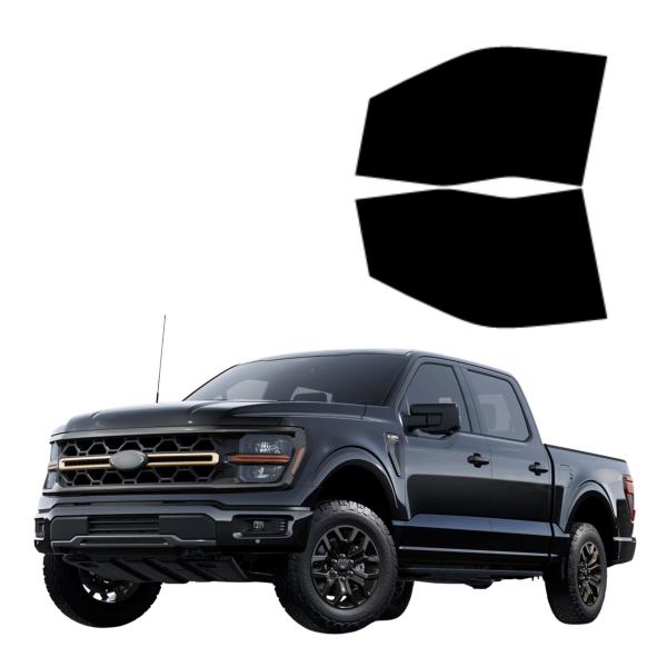 商品名:  Precut Tint Kit Nano Carbon Film for Ford F-150 Crew Cab 2021-2025 Driver and Passenger Windows Computer Cut to Cu...