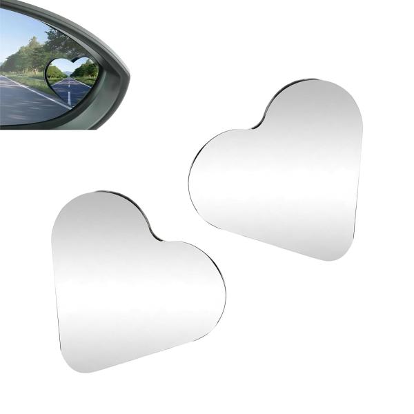商品名:  Anyhut 2 PCS Heart Blind Spot Mirror, HD Convex Wide-Angle for Cars/SUVs/Trucks (Universal Fit, White)ブランド: Anyhut...