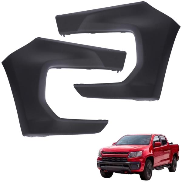 商品名: Labwork プラスチックフロントアッパーバンパーエンドキャップ 左右 プライミング 交換用 コロラド州 2021-2022 84922760 84922761用 labwork 1 Pair Plastics Front Up...