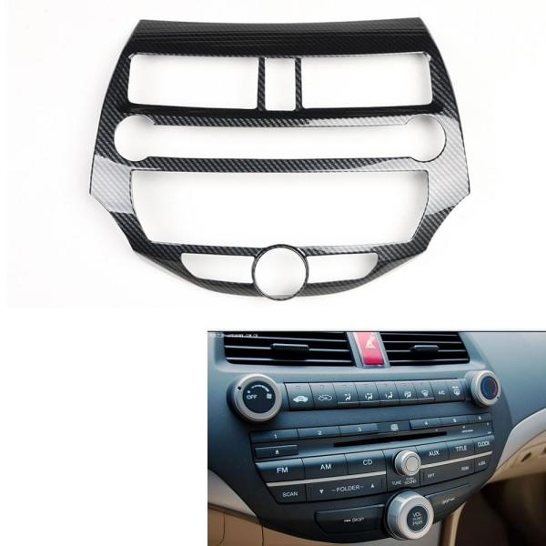 商品名:  SZFKACCESS for Honda Accord 2008 2009 2010-2013 Carbon Fiber ABS Accessories Center Console Cover Door Window Lift...