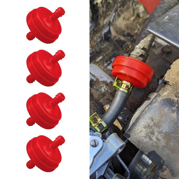 商品名:  HQRNYP 4PCS Lawn Mower 1/4 Inch ID Inline Gas Fuel Filter, Small Engine Fuel Filter, Gas Engine Filters Car Access...