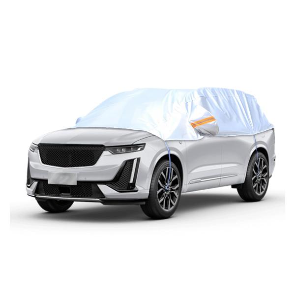 商品名:  UHANBUT Half Car Cover for SUV, Waterproof &amp; Dustproof &amp; Snowproof Automotive Windshield Covers, All-Weath...