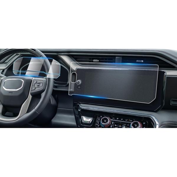 商品名:  For 2025 GMC Sierra Screen Protector 2022~2025 Sierra 1500(SLE/Elevation/SLT)/ 2024-2025 Sierra 2500HD/3500HD(SLE/...