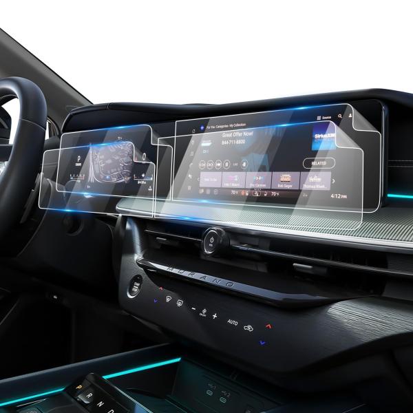 商品名:  LFOTPP For 2025 2026 Murano Screen Protector(4pcs) 2025 Murano (SV/SL/Platinum) 12.3 Inch Navi+12.3 Inch Dash Touc...