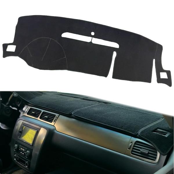 商品名: VeloLink ダッシュボードカバー シボレーシルバラード1500 LTZ 2007 2008 2009 2010 2011 2012 2013、シボレータホハイブリッドサバーバンアバランチ 2014用ダッシュカバー、GMC Y...