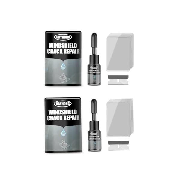 商品名:  yunxinqiao 2 PCS Car Windscreen Crack Repair Fluid Windscreen Bonding Fluid Crack Crack Repairerブランド: yunxinqiao商品...