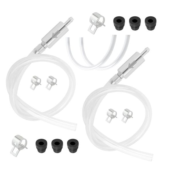 商品名:  YGDMD 2 Sets Car Brake Bleeder Kit,Practical Brake Fluid Bleeder Kit with Clamp/Hose/One-Way Check Valve/Cap to Re...