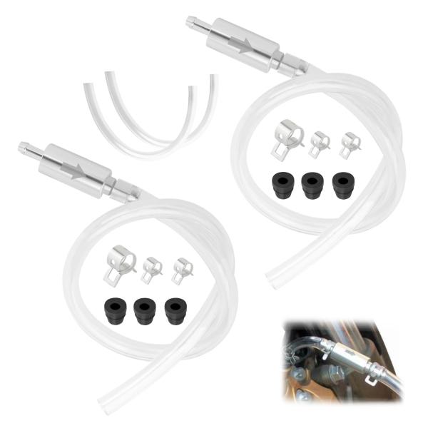 商品名:  2 Set Motorcycle Brake Bleeder Kit with Brake Bleeder Hose &amp; One Way Check Valve &amp; Clamps,Professional Bra...