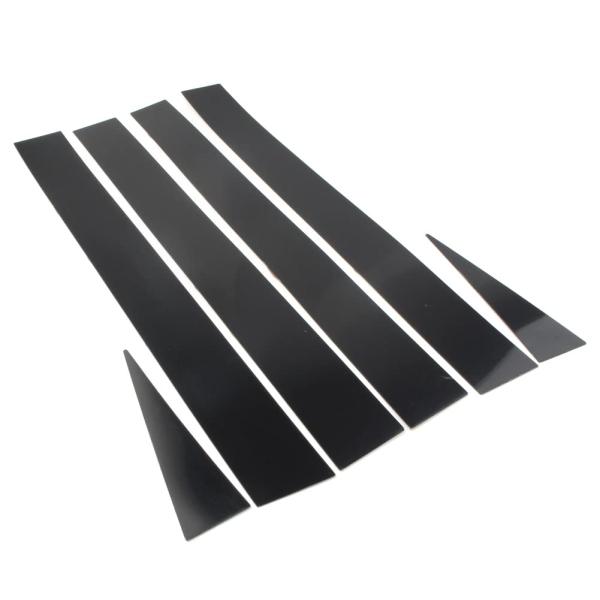 商品名:  Lirun 6pcs Auto Side Door Window pillar post trim gloss black for Toyota Sienna 2004 2005 2006 2007 2008 2009 2010...