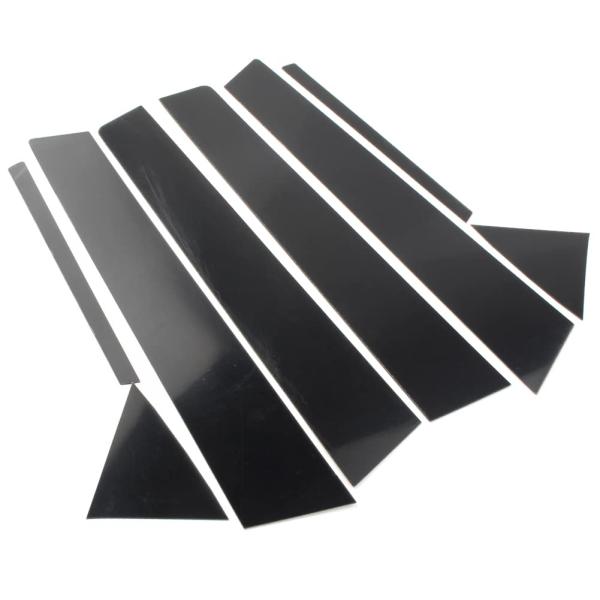 商品名:  Lirun 8pcs Pillar Post Decal Trim for Car Side Door Window for Hyundai Elantra Sedan 2017 2018ブランド: generic高さ: 0.2...