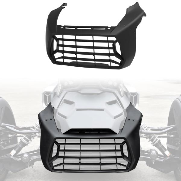 商品名: VEISUTOR Can-Am Ryker用フロント筋膜、ブラックバンパーガードコンビネーションフロント筋膜キット Can Am Ryker 600 900 Sport&amp;Ryker Rally Edition 全モデルアク...