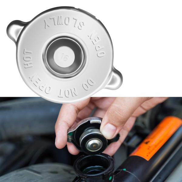 商品名:  QQWD 1PC Radiator Cap, 16PSI Car Accessories Waterproof and Leak-proof Cooling Water Cover Replacement, Dual Lug D...