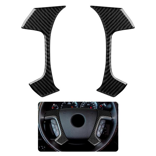 商品名:  Car Carbon Fiber Decal Sticker Cover Interior Trim for Chevrolet Tahoe Suburban/GMC Yukon XL Denali 2007-2014 Acce...