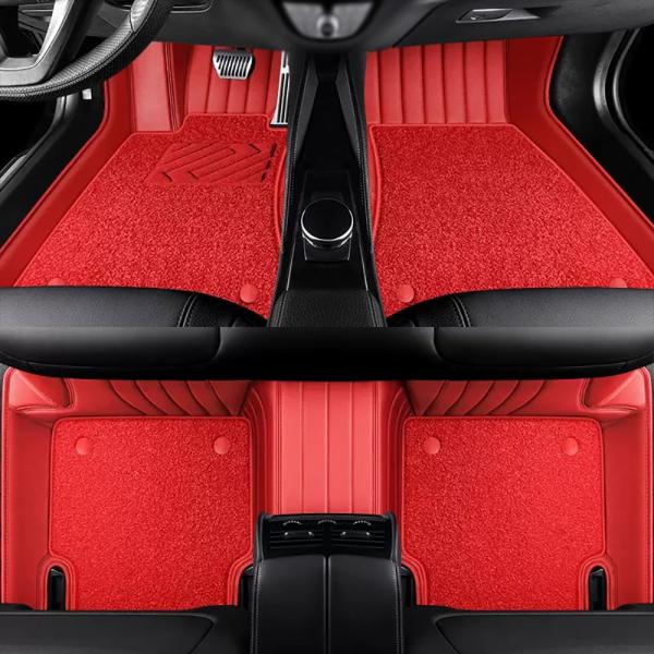 商品名:  Car Floor Mats for Land Rover Range Rover Velar 2017 2018 2019 2020 2021 2022 2023 2024, Double-Layer Detachable D...