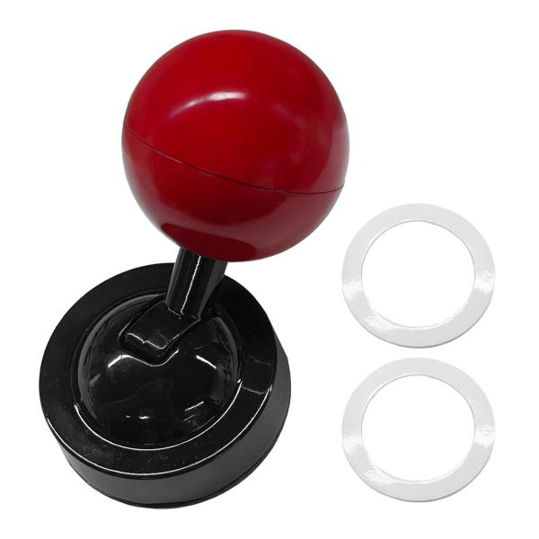 商品名: GAOLAOSY ボールバー カープッシュスタートボタンカバー、面白いメタルカープッシュトゥスタートボタンジョイスティック、ユニバーサルオートエンジンイグニッション装飾プロテクター、クールな車内アクセサリー(メタル/レッド) GA...