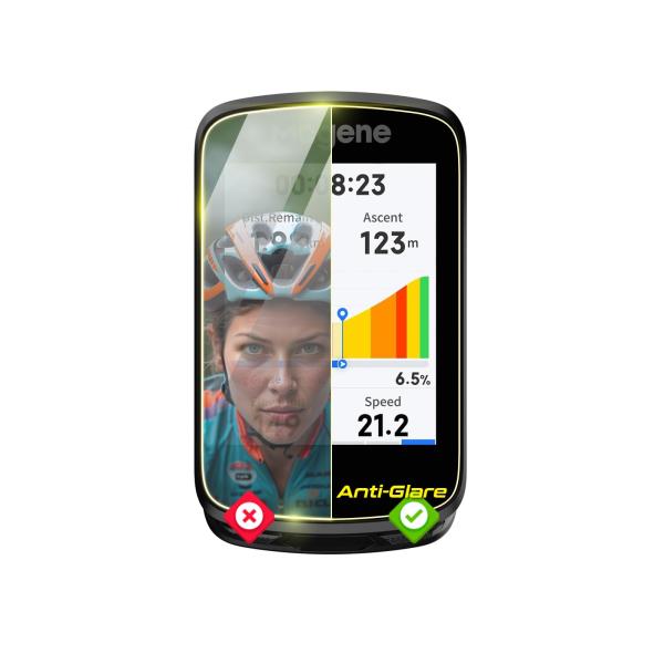 商品名: IPG アンチグレア Magene C606 スマートナビゲーション GPS バイク コンピューター 2.8インチ タッチスクリーンディスプレイ マット仕上げ スクリーンプロテクター 屋外での使用に最適 MageneC606用 I...